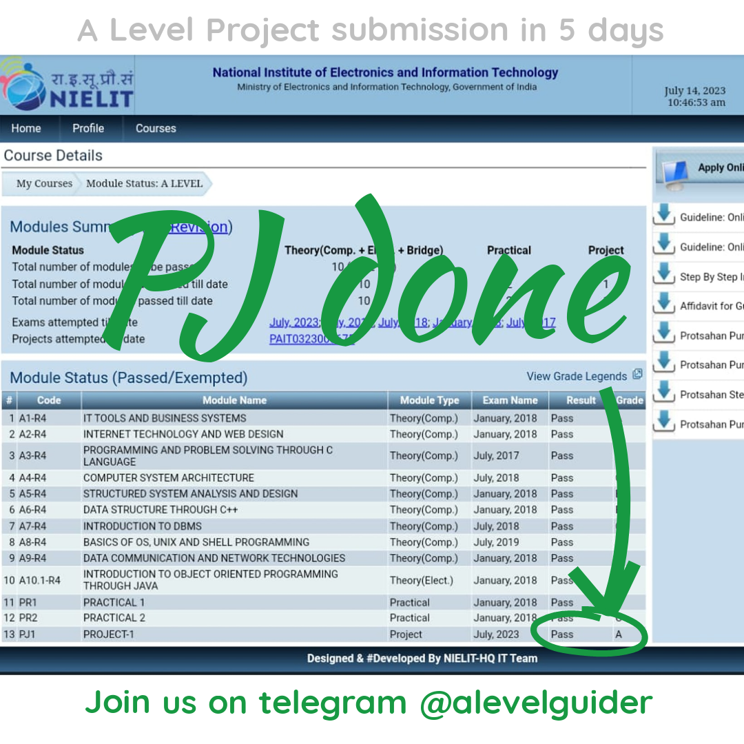 O Level Project - O Level Project Submission, O Level Project For ...