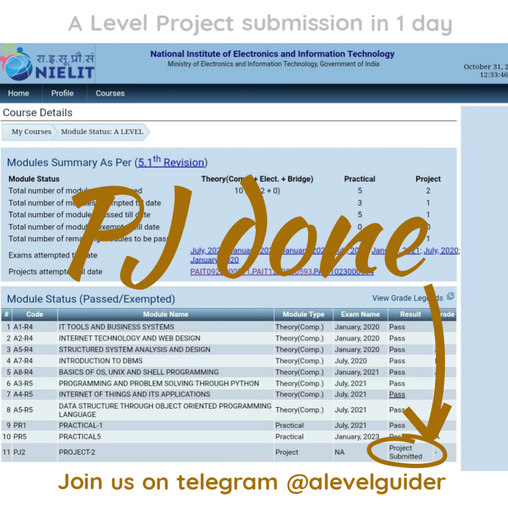O Level Project - O Level Project Submission, O Level Project For ...