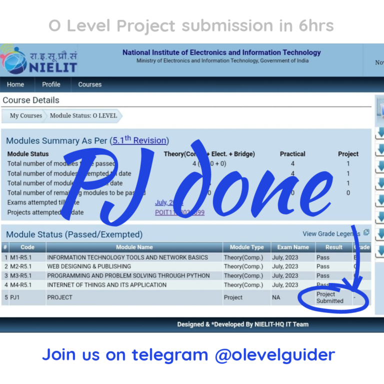 O Level Project - O Level Project Submission, O Level Project For ...